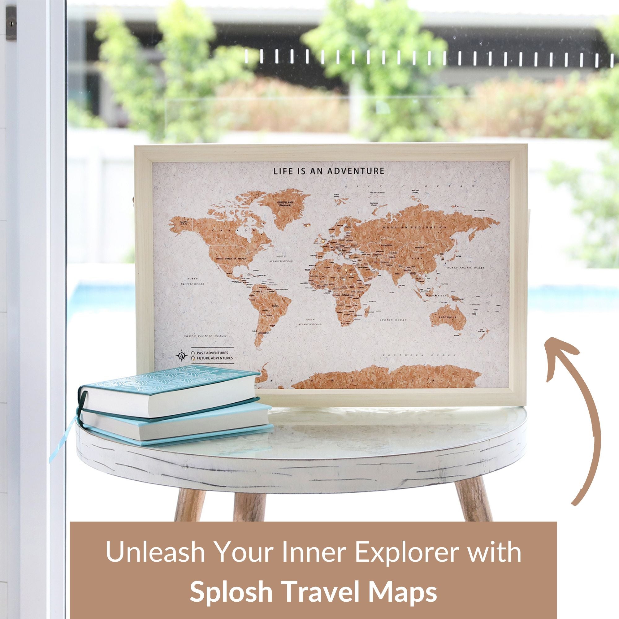 Unleash Your Inner Explorer with Splosh Travel Maps | Collectables