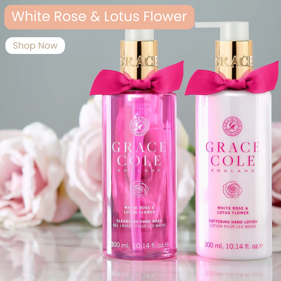 Grace Cole White Rose & Lotus Flower | Collectables