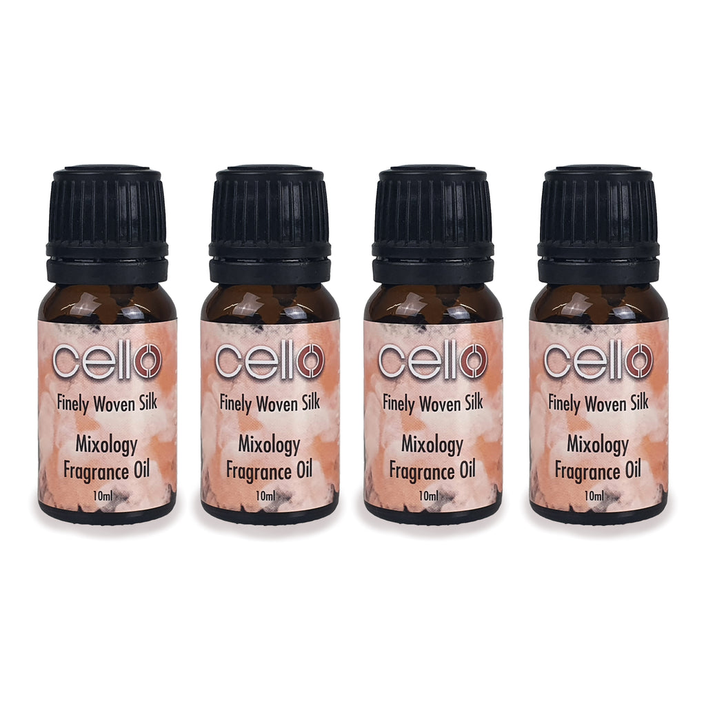 Cello Mixology Fragrance Oil x4 - Finely Woven Silk | Collectables