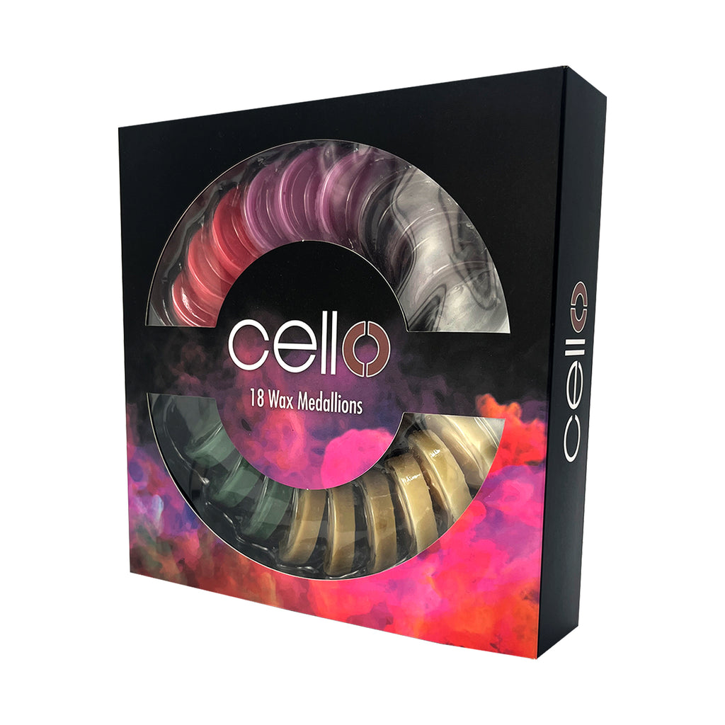 Wax Melt Gift Set – Cello 18-Piece Seasonal Medallions | Collectables