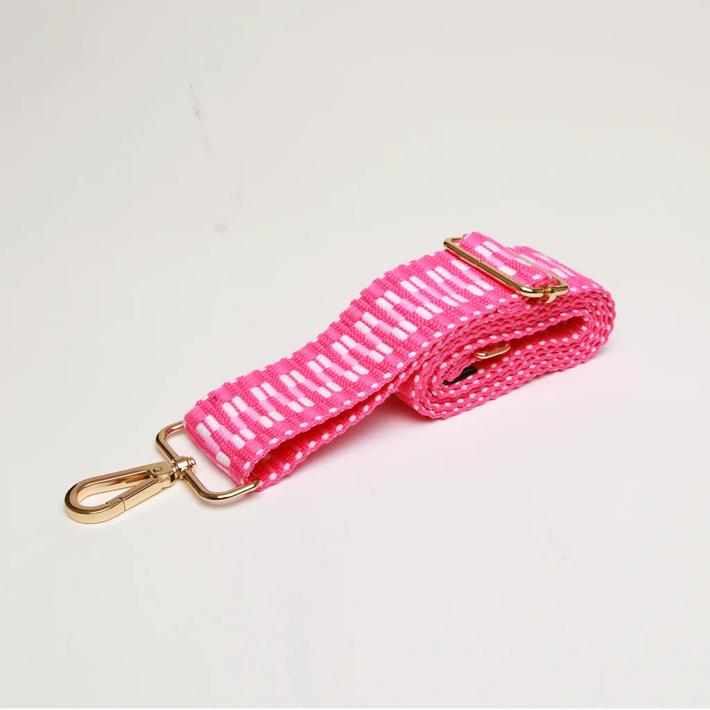 Alice Wheeler Shoulder Strap - Zig Zag Hot Pink | Collectables