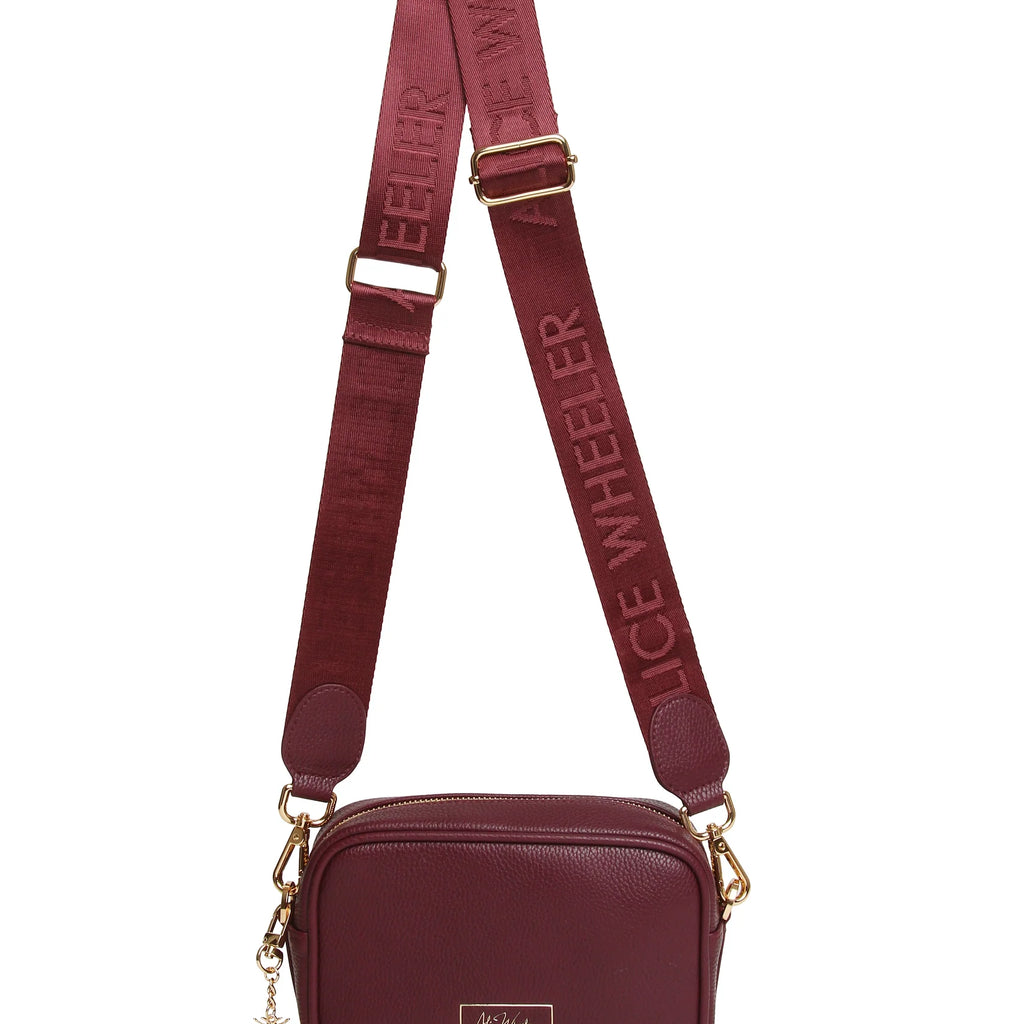 Alice Wheeler Berry - Mini Soho Cross Body Bag