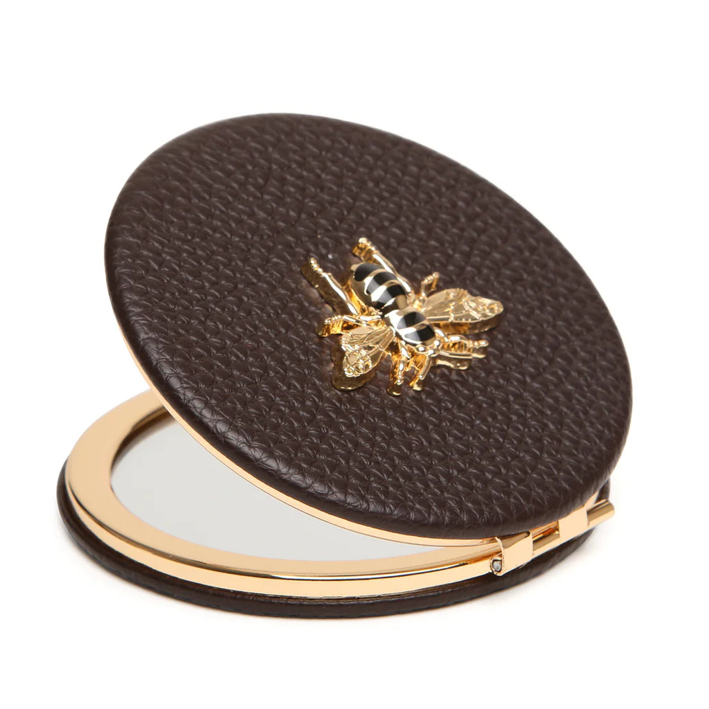 Alice Wheeler Chocolate - Round Mirror compact