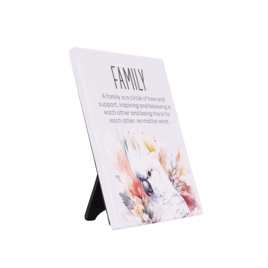 Splosh - Family Verse Sign - Native Blooms | Collectables