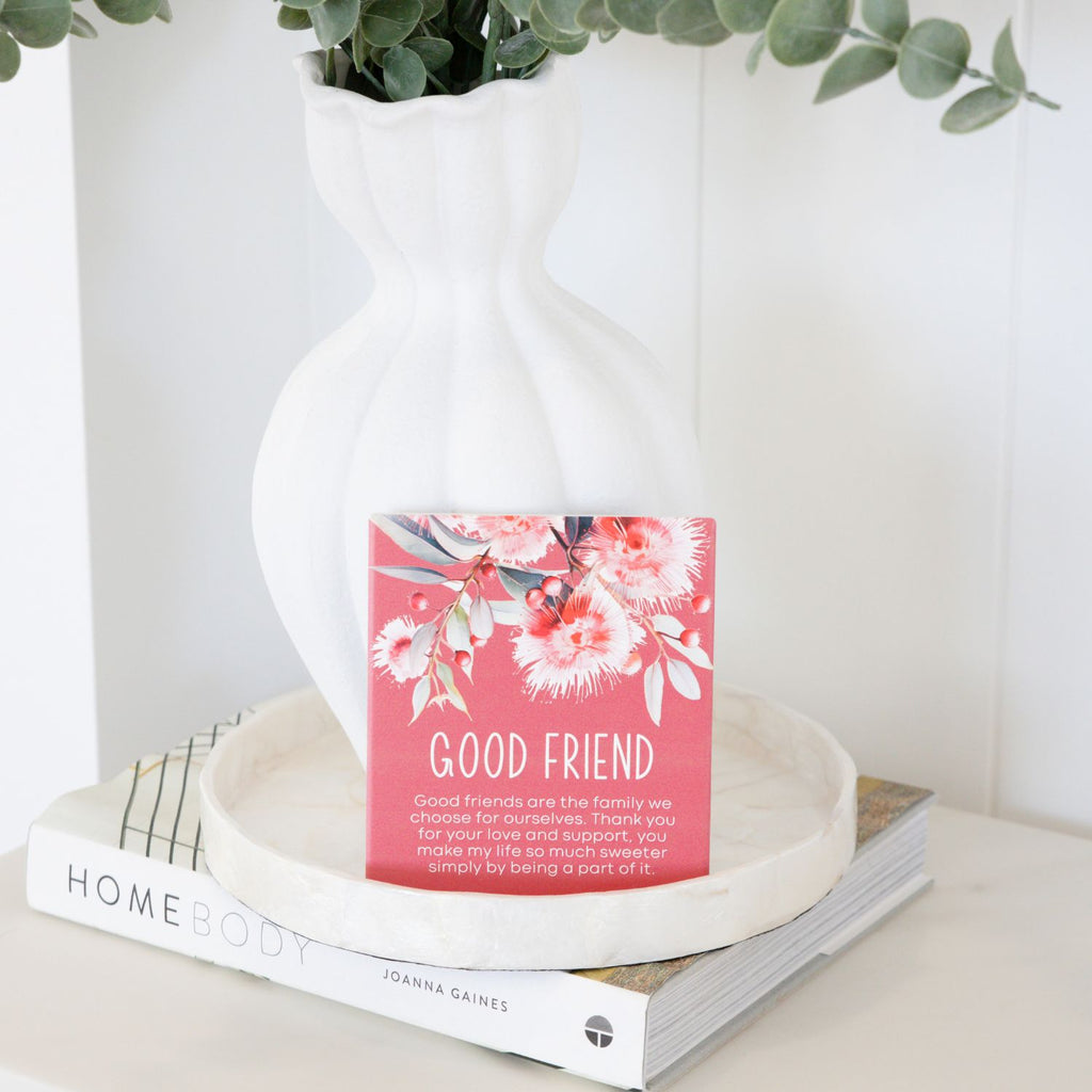 Splosh - Good Friend Verse Sign - Native Blooms | Collectables