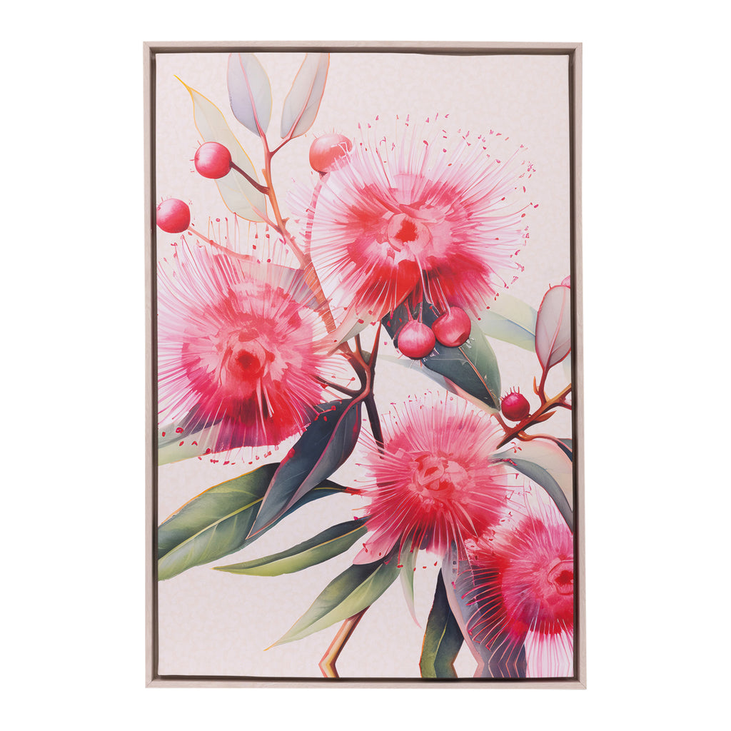 Splosh - Flora Framed Canvas 64x94 - Native Blooms | Collectables