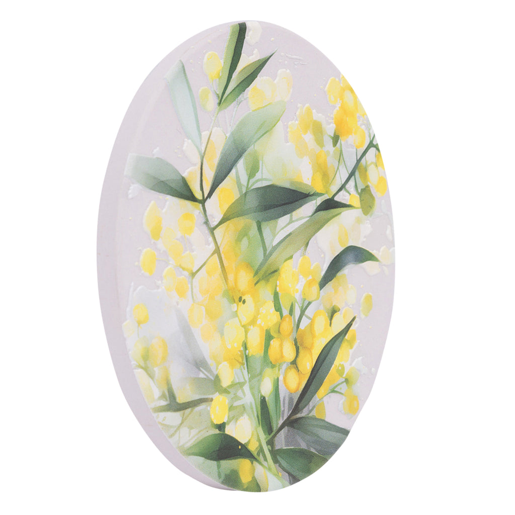 Splosh - Yellow Wattle Ceramic Coaster - Native Blooms | Collectables