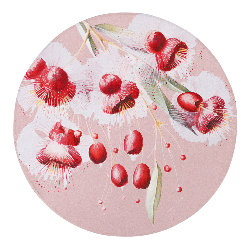 Splosh - Pink Floral Ceramic Coaster - Native Blooms | Collectables