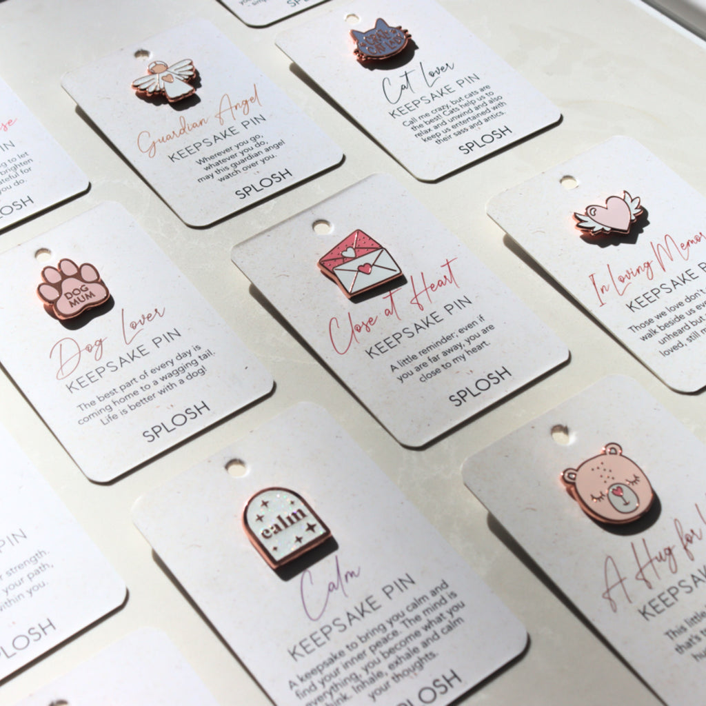 Splosh Keepsake Pin - Cat Lover | Collectables