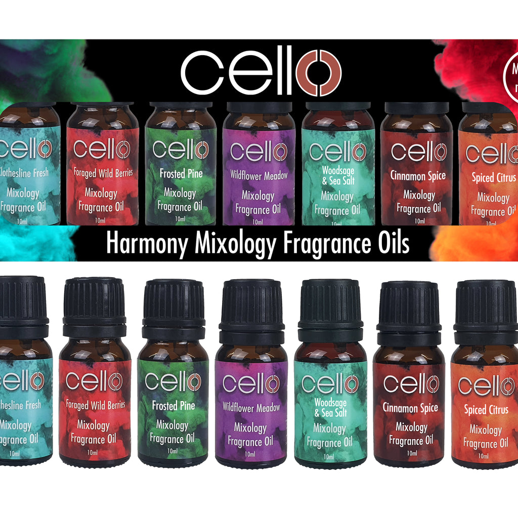 Cello Snowflake 3D Large Ultrasonic Diffuser with Harmony Mix. 7 Oils