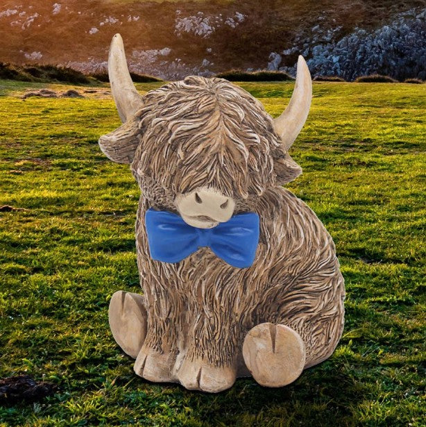 Lesser & Pavey - Highland Cow Bow Tie