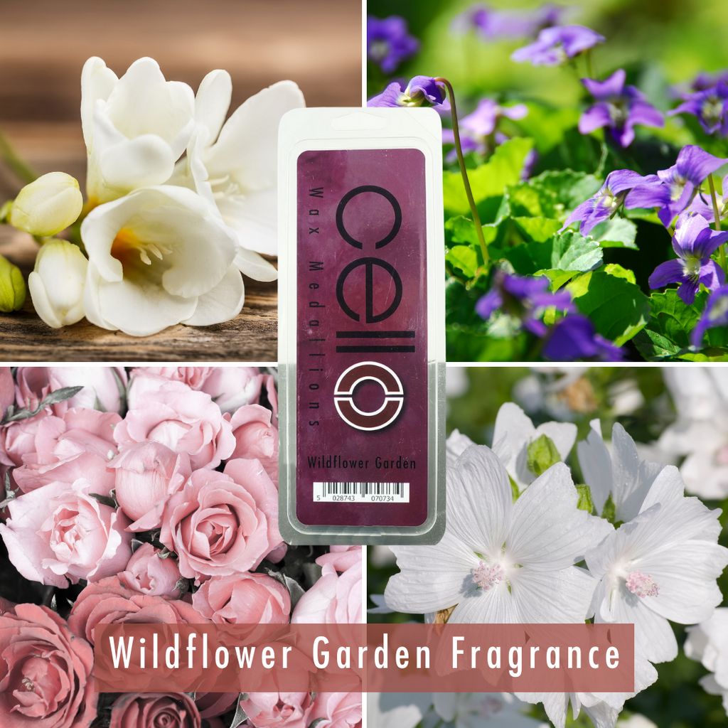 Cello Wax Medallions - Wildflower Garden | Collectables