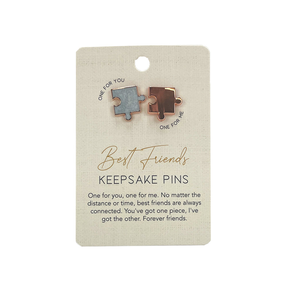 Forever Connected Best Friends Keepsake Pin – Enamel Pins