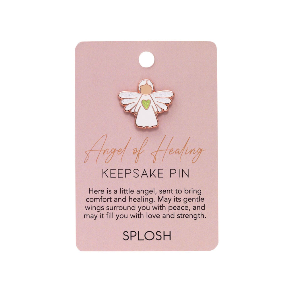 Splosh Angel of Healing Keepsake Pin – Guardian Angel Gift