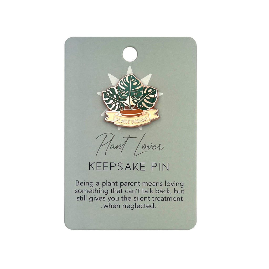 Splosh Plant Lover Keepsake Pin | Enamel Pin Badge Gift