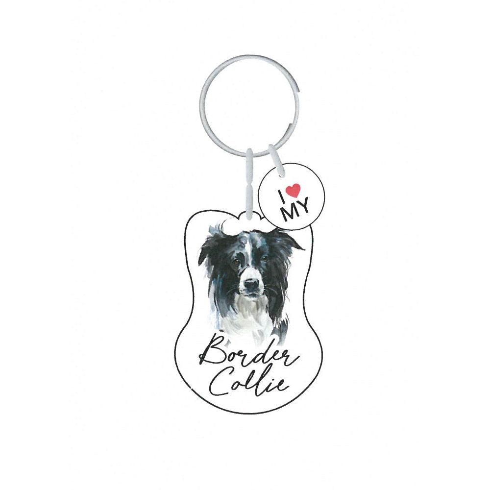 Splosh Pet Keyring - Border Collie | Collectables