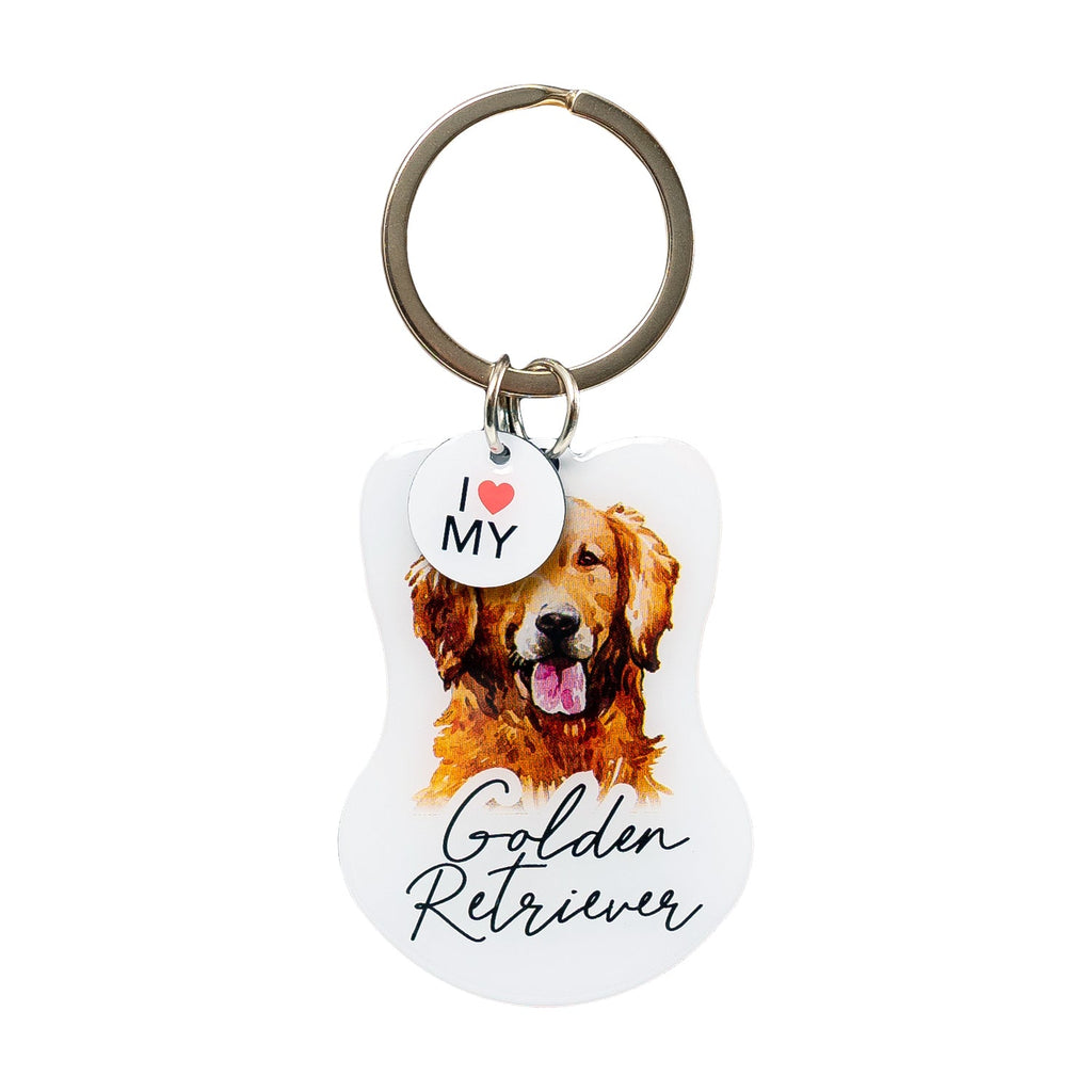 Splosh Pet Keyring - Golden Retriever | Collectables